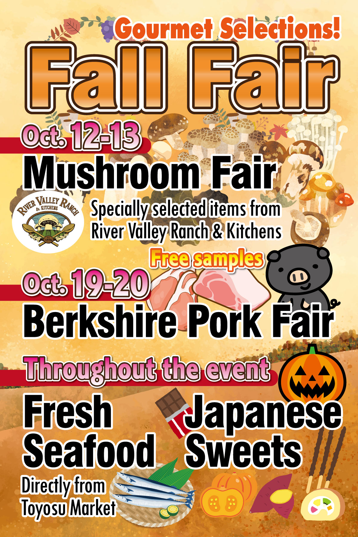 FALL FAIR | Mitsuwa Marketplace | A Japanese Grocery Store | Open 365 ...
