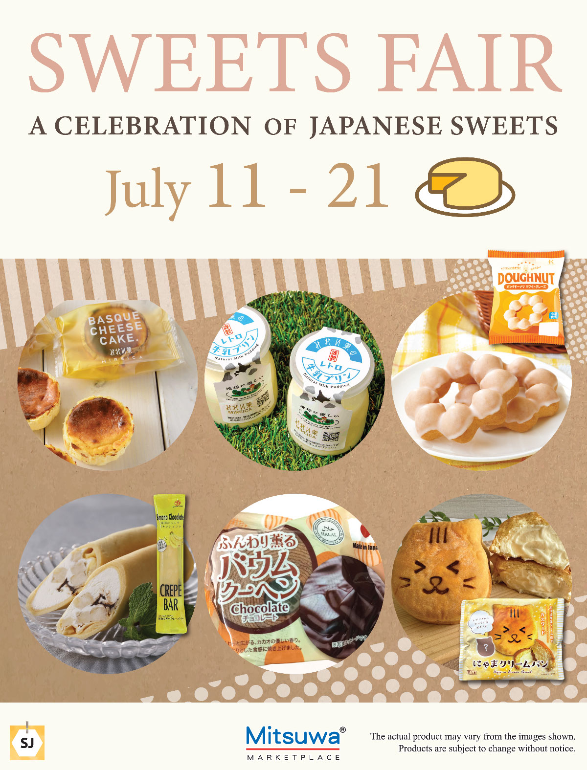 Sweets Fair – A Celebration of Japanese Sweets is coming to Mitsuwa ...